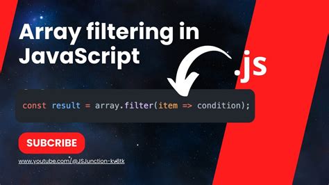 Javascript Filter Method Explained With Examples Beginner To