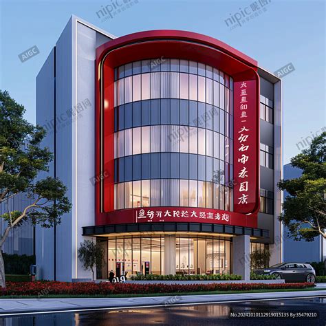 Ai创作图美容会所门头设计 党群服务中心户外造型 门头模型下载 户外党群服务中心造型 整形医院建筑设计 老年公寓门头 门头提升设计 现代会所