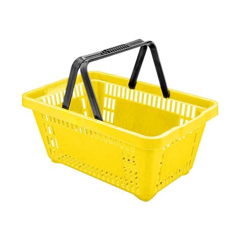 Cesto De Compras Plástico Para Supermercado 16l D100 Cód 3000 Della