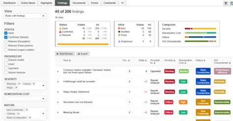 Squore Augmented Software Analytics Vector