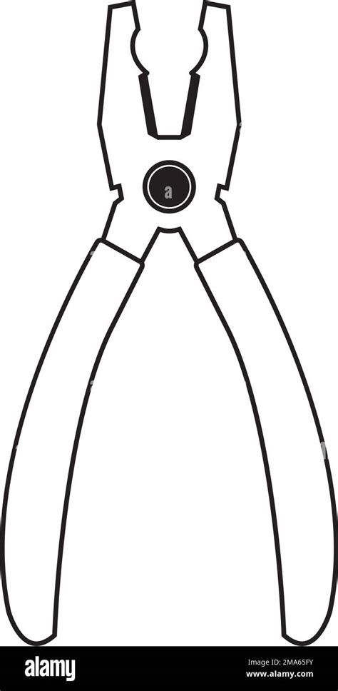 Pliers Icon Vector Illustration Symbol Design Stock Vector Image And Art