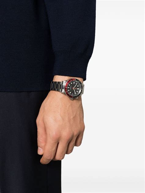 Timex Reloj Waterbury Traditional Gmt De 39mm Plateado Farfetch Mx