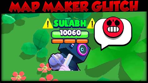 Going Outside The Map Glitch In Mapmaker Brawl Stars Youtube