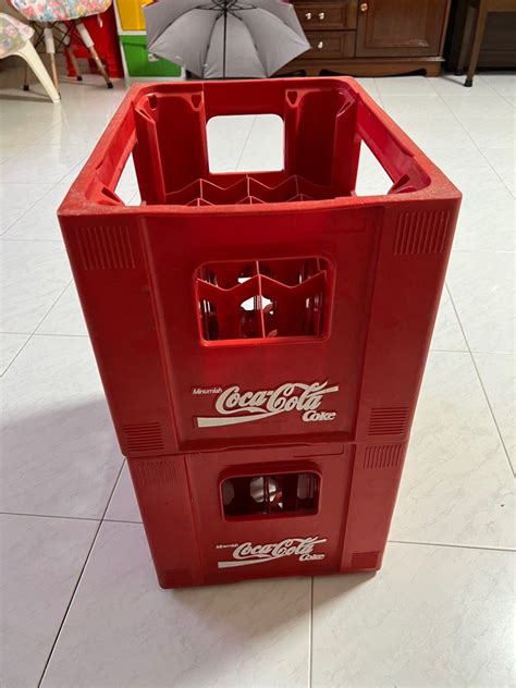 Coca Cola Vintage Crates X 2 Furniture And Home Living Home Decor