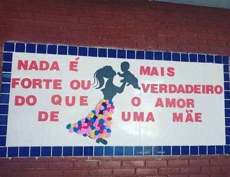 Mural Dia Das Mães Para Educação Infantil 44 Modelos Para Copiar
