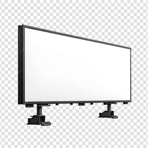 빈 광고판 모 야외 광고 표시 표지 Ai 생성 Psd