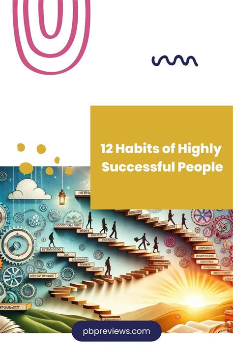 12 Habits Of Highly Successful People Successful People Success