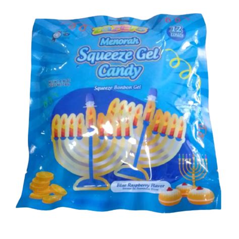 Menorah Squeeze Gel Candy