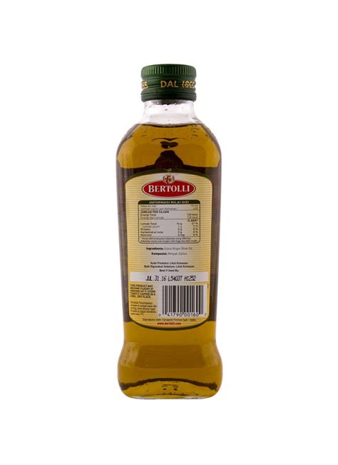 Bertolli Olive Oil Extra Virgin Btl 500ml Klikindomaret