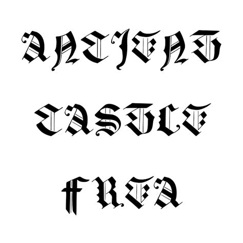 Ancient Castle Frea Font Free Fonts On Creazilla Creazilla