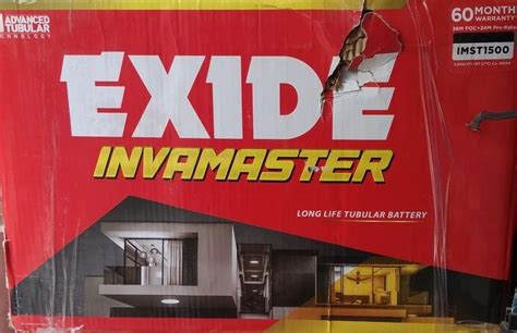 Exide Tubular Battery At ₹ 13000piece Exide Tubular Batteries In