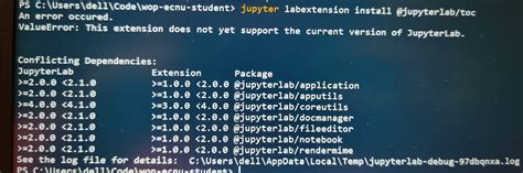 安装 Jupyterlabtoc 错误 · Issue 7 · Neoleewop · Github