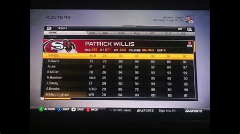 Madden 25 Franchise Ep 2 Rosters Youtube