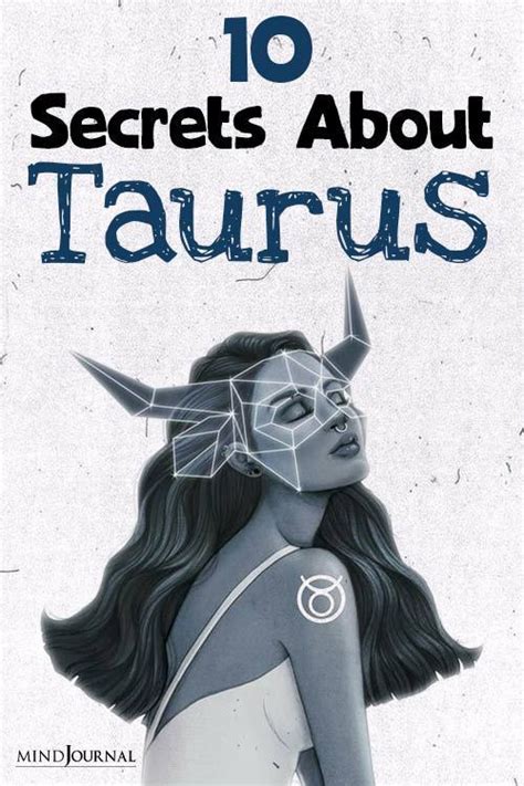 10 Secrets About Taurus You Probably Know Nothing About Artofit