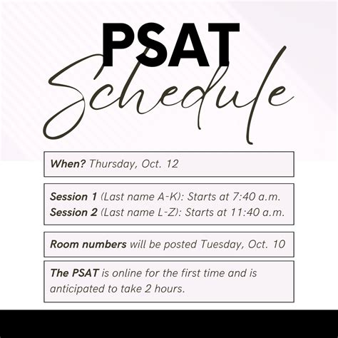 Practice Makes Perfect The Practice Sat Psat Schedule The Rock Online