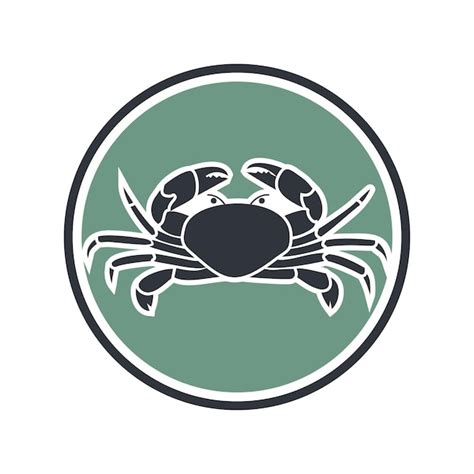 Premium Vector Vector Illustration Silhouette Crab Logo Design