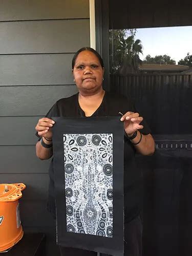 Warrina Designs Australian Aboriginal Art Indigenous Painting Canvas