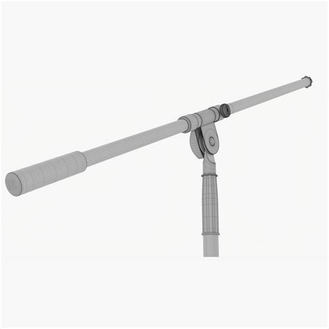 Microphone Tripod Stand 3d Model Download Musical Instruments On