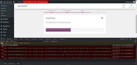 Globalstep Php Errors In Ajax Response Gets Triggered On Browser