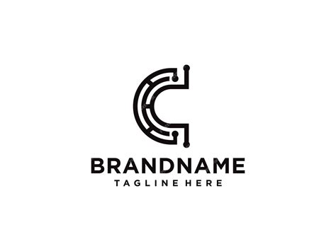 Premium Vector Letter C Logo Branding Identity Corporate C Logo