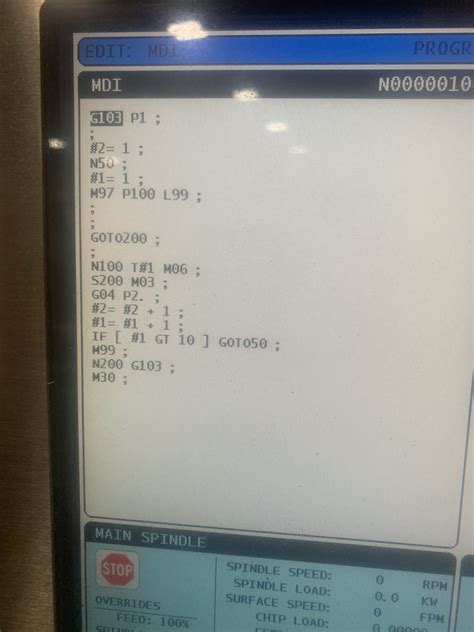 Macro Programming On The Haas Cnc Control Praxis Mechatronics