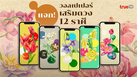 แจกฟรี วอลเปเปอร์เสริมดวง 12 ราศี ปี 2566 วอลเปเปอร์สาย