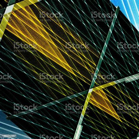 천포 건축 패널의 컴퓨터 그래픽 이미지 다채로운 평행선의 기하학적 패턴으로 추상적인 현대 건축 배경 건물 외관에 대한 스톡 사진 및 기타 이미지 Istock