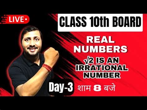 Irrational Numbers Prove That Root 2 Is Irrational Number