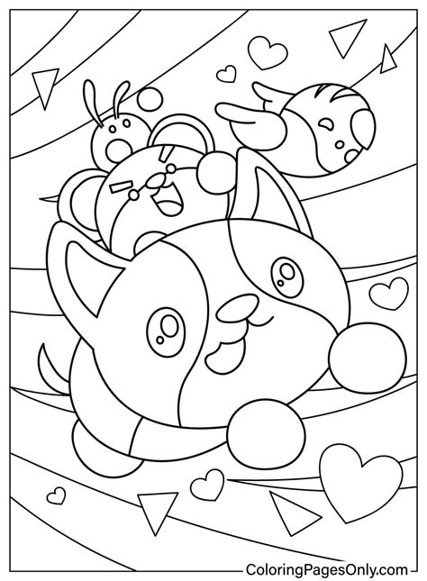 Adopt Me Cat Coloring Pages 2025