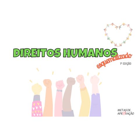 Direitos Humanos Para Concursos Públicos Metas De Aprovacao Hot