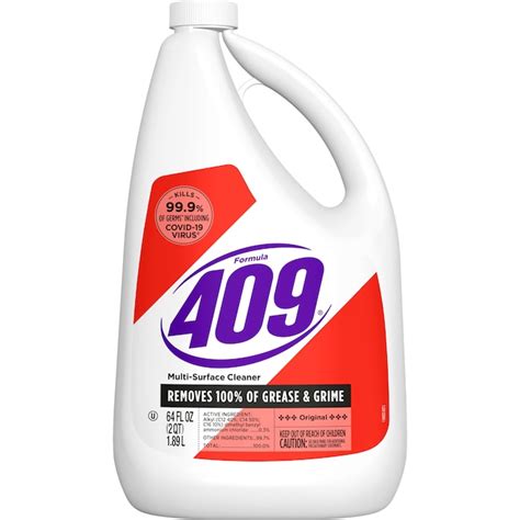Formula 409 64 Fl Oz Disinfectant Liquid All Purpose Cleaner 4460000604