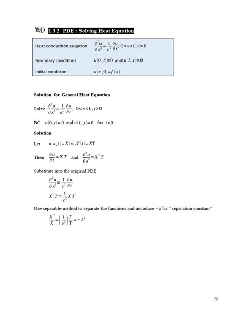 132 Application Of Pde Heat Pdf
