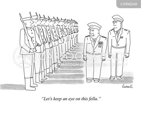 Cartoon Army Marching