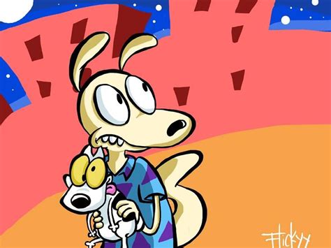 Rockos Modern Life Nicktoons Share Online Nickelodeon Cartoon Art
