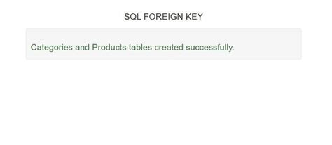 Learn How To Use Sql Foreign Key In Php