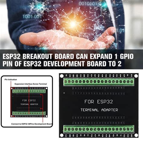 Esp32 Breakout Board Gpio Esp32s Esp32 Development Board Esp Wroom 32 And ξм I4t4 Eur 326