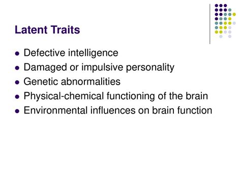 Developmental Theories Life Course And Latent Trait Ppt Download