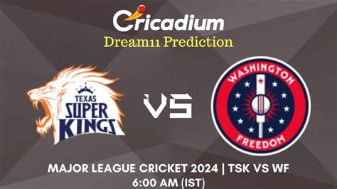 TSK Vs WF Dream Prediction Match MLC