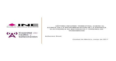 Informe Final · Pautas Para Medios De Comunicación Usuarios Partidos