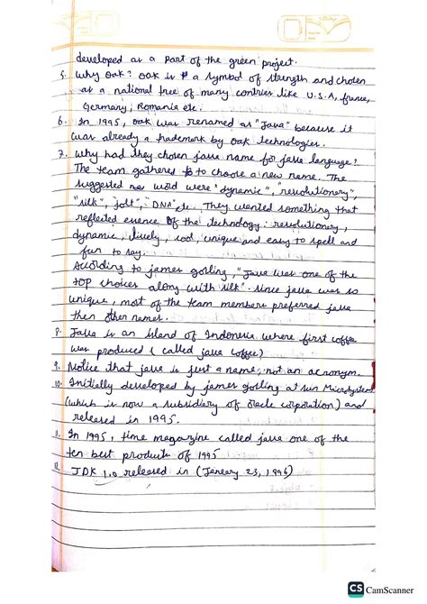 Solution Java Notes On Basics And Required Topics With Syntax And
