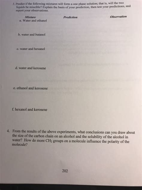 Solved A Paper Chromatography List Below The Solvent Chegg