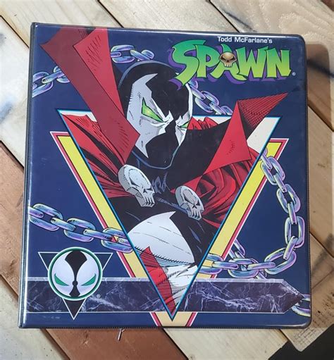my spawn 3 ring binder r spawn