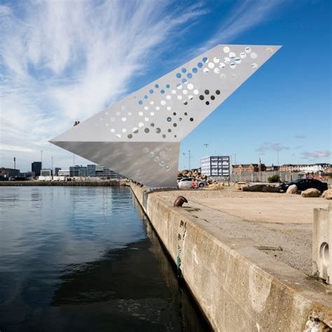 Dorte Mandrup Builds Perforated Observation Tower In Aarhus