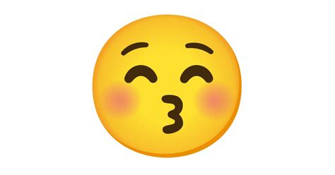 Beijando Os Olhos Fechados Emojis
