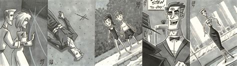 Awesome Set Of Twilight Zone Sketch Card Art — Geektyrant