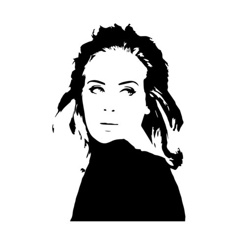 Adele Silhouette Logo Png Vector Eps Free Download