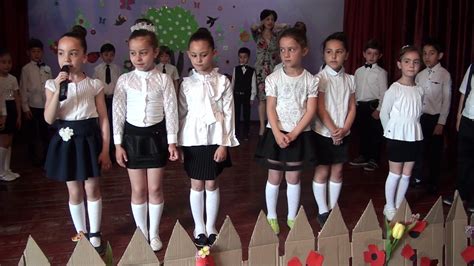 გარდაბნის №1 საჯარო სკოლის I გ კლასის ღონისძიება დედა ენის გაცილება