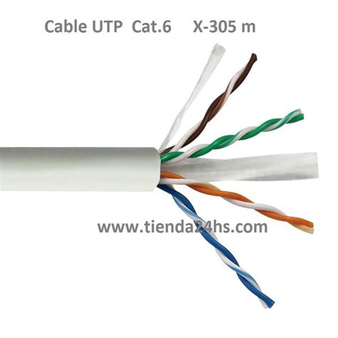 Câble UTP catégorie 6 4x2x1 0 50 CCA