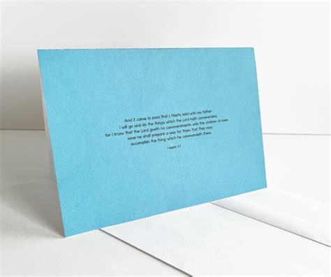 Customized Missionary Card Lds Elder Sister Missionary Etsy