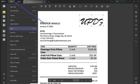 Guide On Effective Methods Of Signing An Invoice Updf